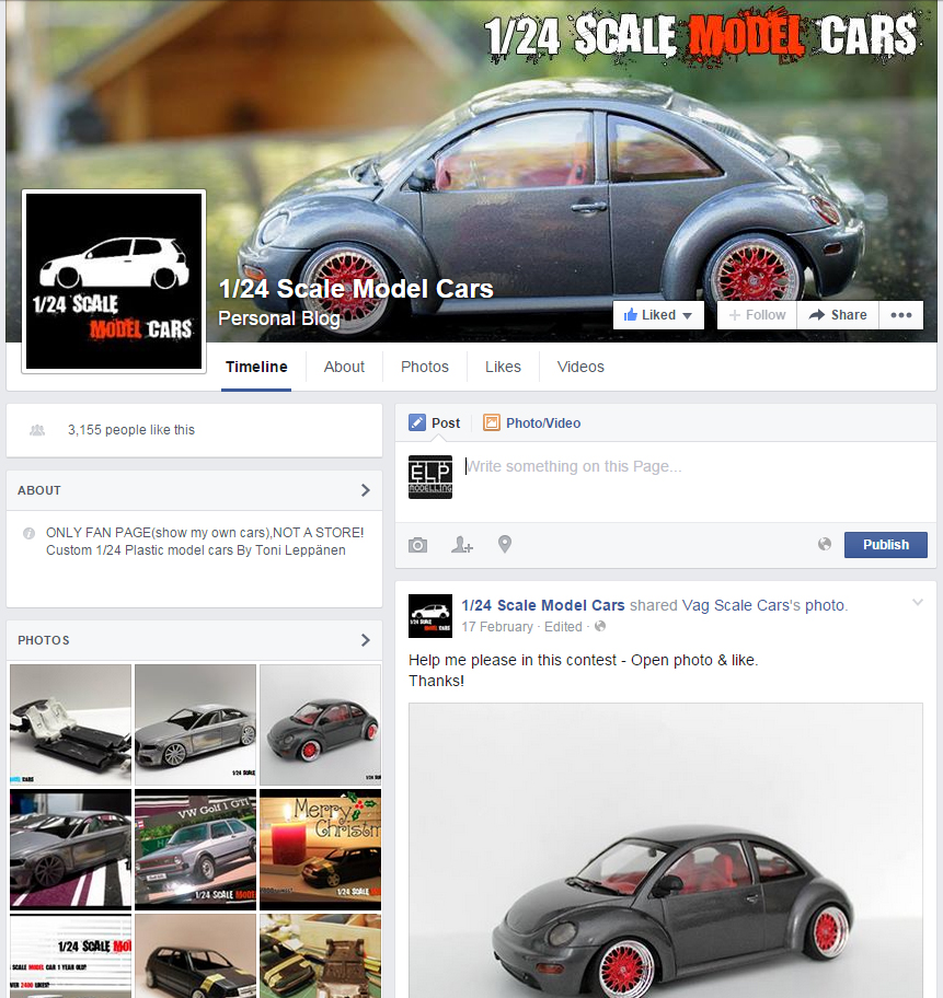 Modelling Blogs – ELP Modelling