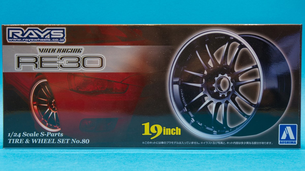 Aoshima 1/24 Volk Racing RE30 Wheels Unboxing and Review – ELP Modelling