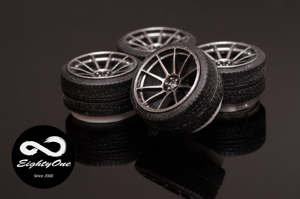 Eightyone 1/24 XXR527 18″ Wheels – ELP Modelling